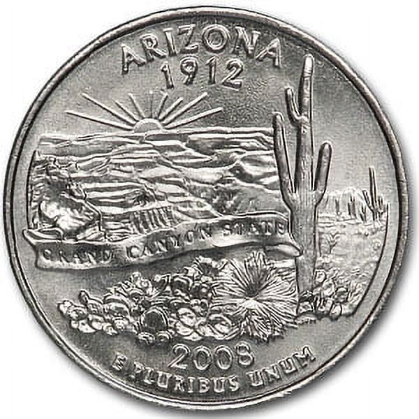 2008-D Arizona State Quarter BU - Walmart.com
