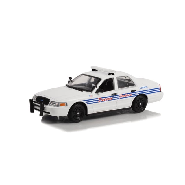 2008 Ford Crown Victoria Police Interceptor, White - Greenlight 85563 ...