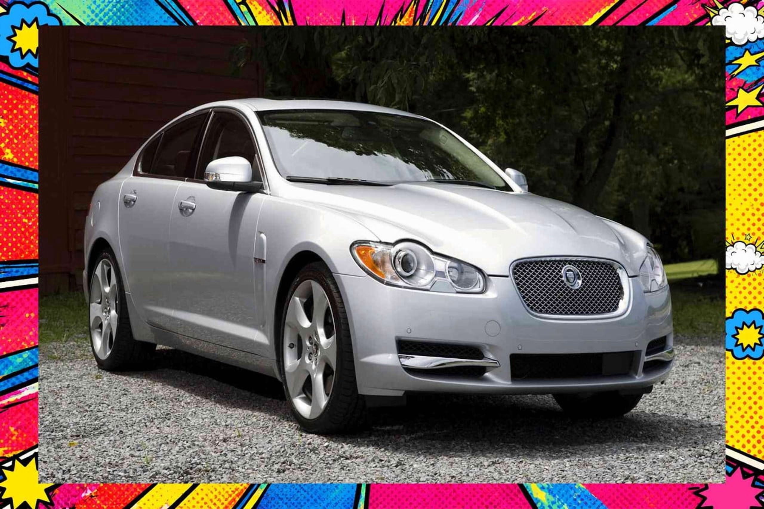 2008 Jaguar XF - Pop Art Edition | 20x30 Inch Glossy Laminated Poster ...