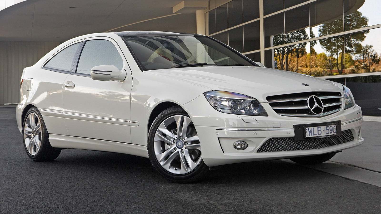 2008 Mercedes-Benz CLC Class AU Car - 24x36 Inch Glossy Laminated ...