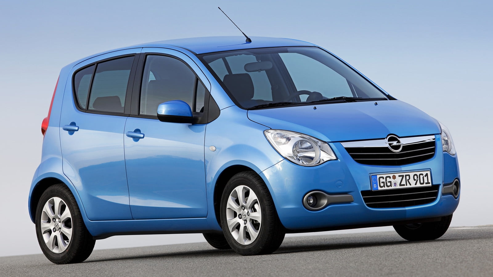 2008 Opel Agila - 12x18 Inch Laminated Poster - Stunning Detail and ...