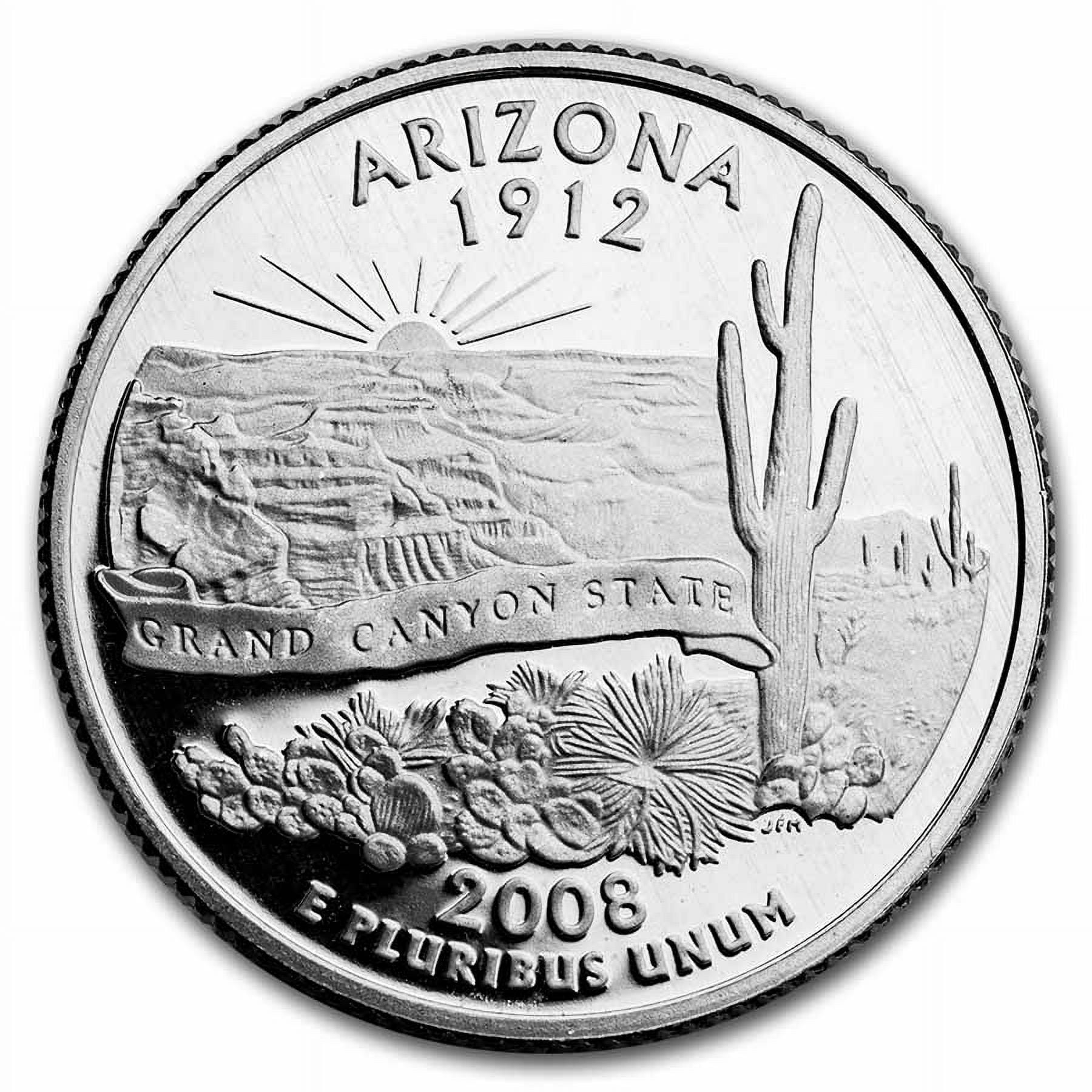 2008-S Arizona State Quarter Gem Proof - Walmart.com