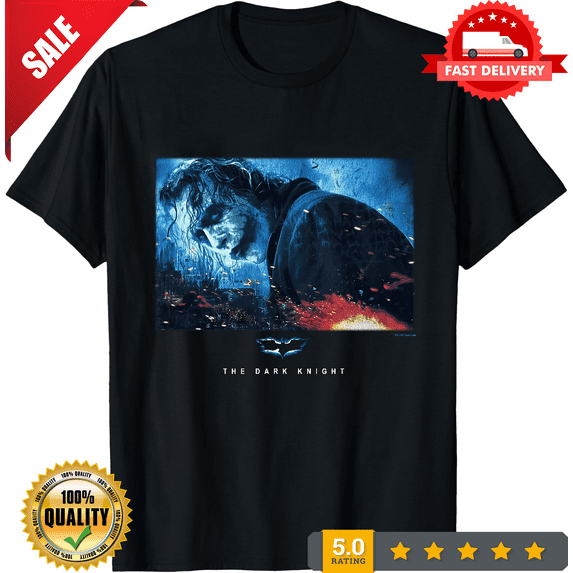 2008 The Dark Knight Heath Ledger Joker Graphic Tee Size S-5XL Reprint ...