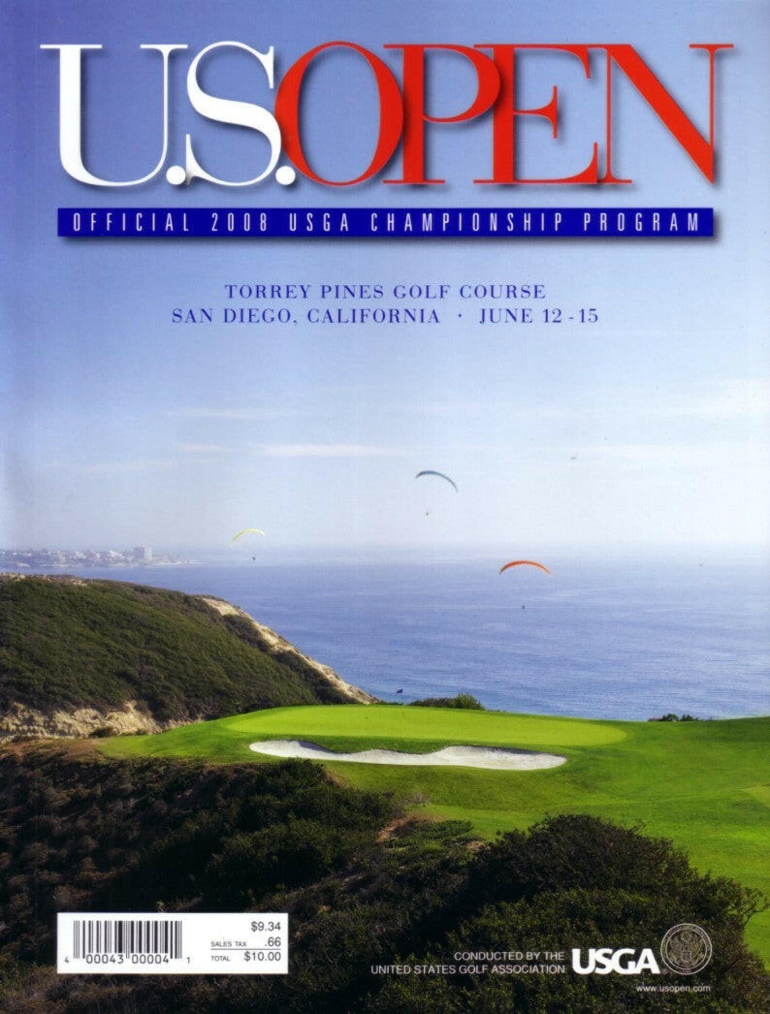 U S Open Golf Winners