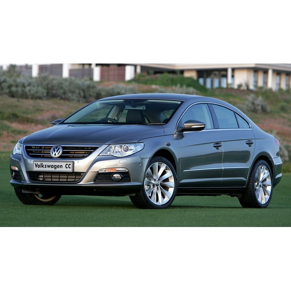 2008 Volkswagen CC ZA - 12x18 Inch Laminated Poster - Stunning Detail and Bold Colors - Walmart.com