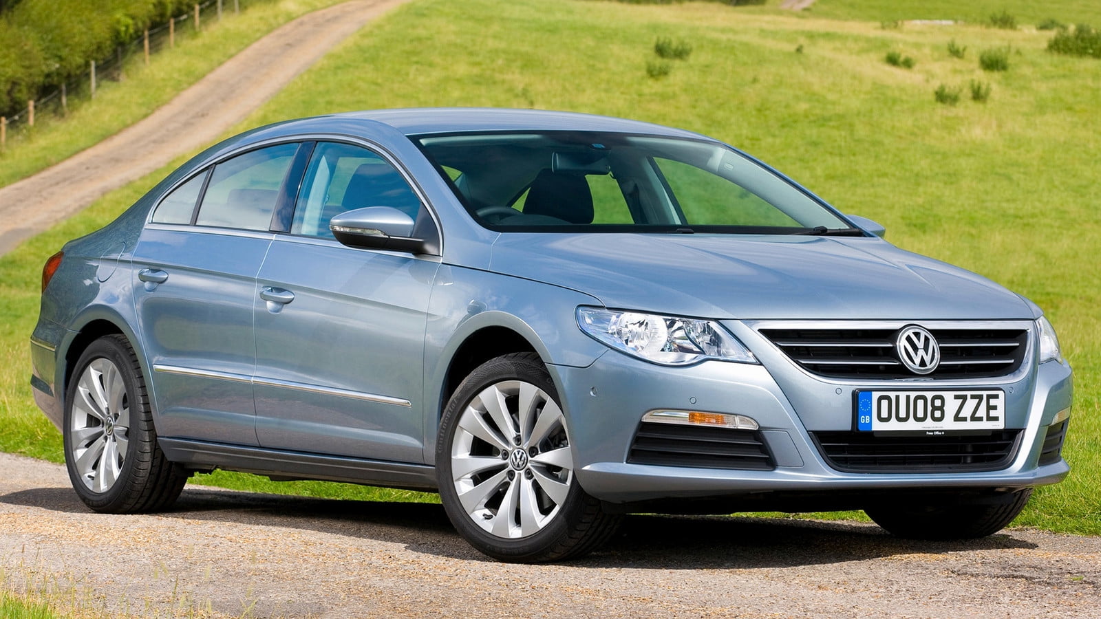 2008 Volkswagen Passat CC UK Car - 20x30 Inch Laminated Poster ...
