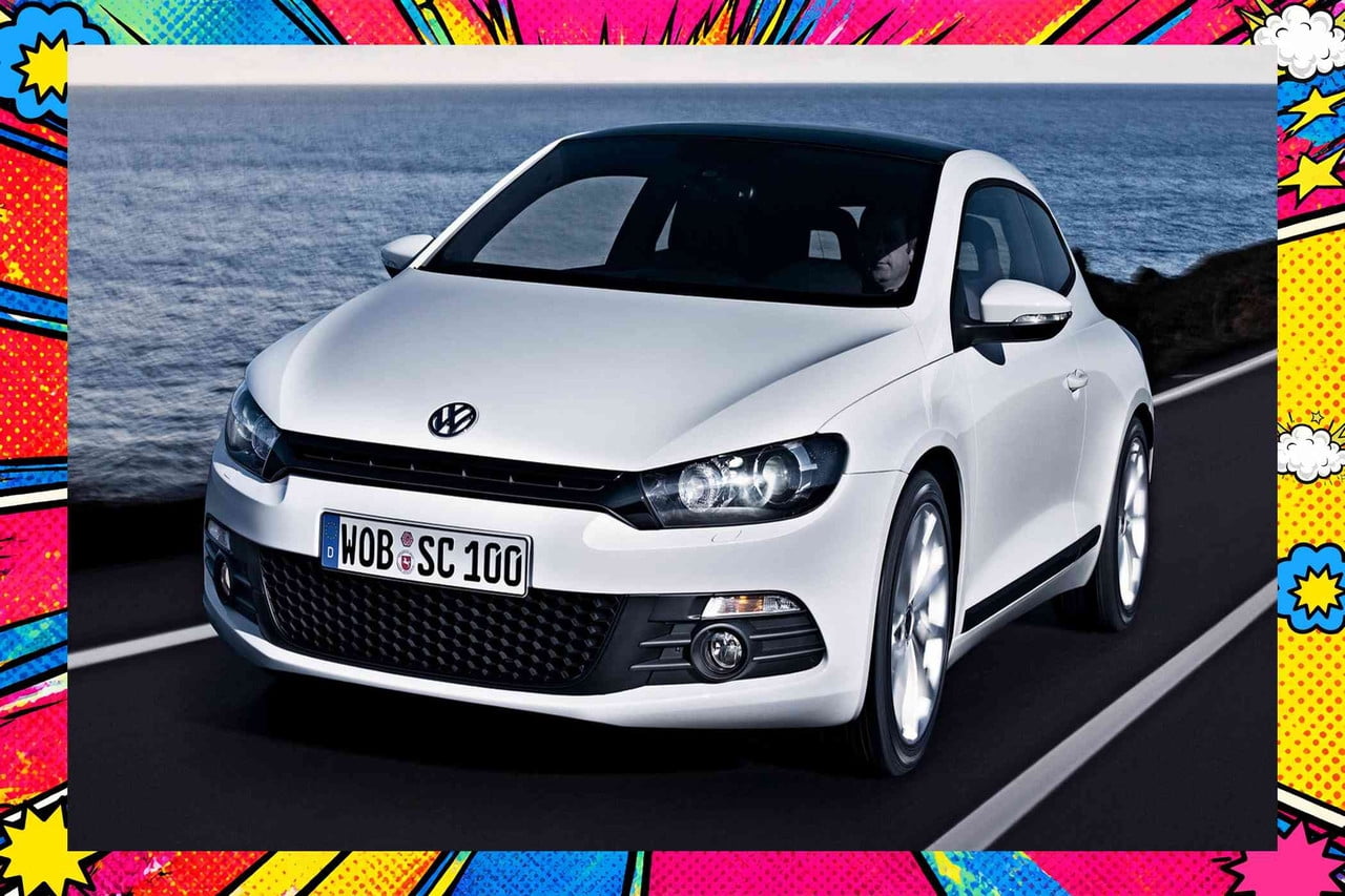 2008 Volkswagen Scirocco - Pop Art Edition | 24x36 Inch Laminated ...