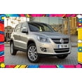 2008 Volkswagen Tiguan UK - Pop Art Edition | 24x36 Inch Glossy ...
