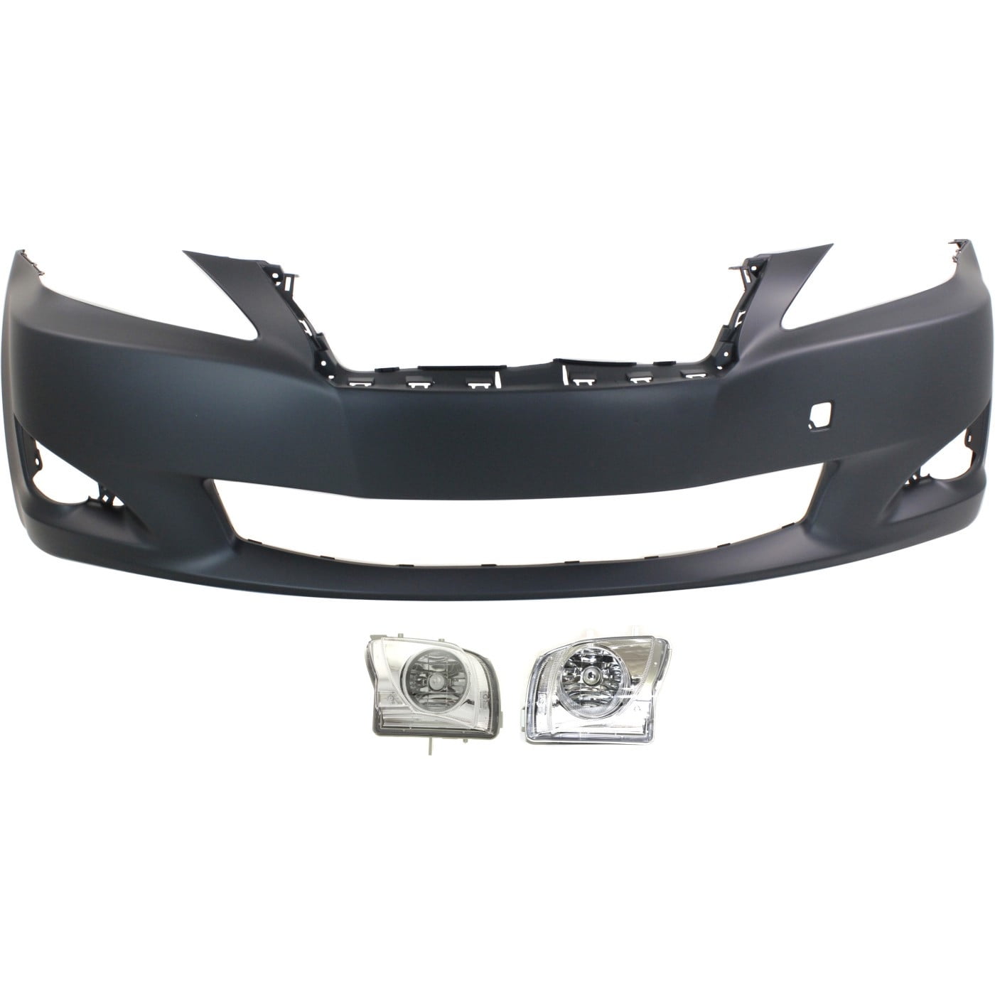 2009-2010 LEXUS for IS250 for IS350 Bumper Cover Kit with Fog Lights ...