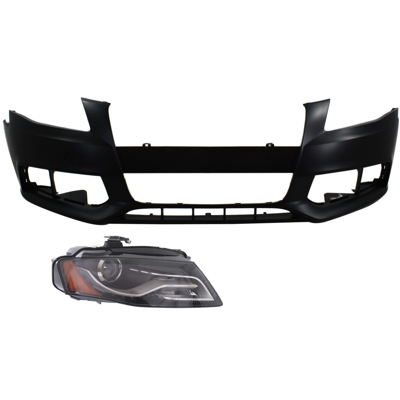 2009-2010 for Audi A4 for Quattro Passenger Side Headlight Assembly ...