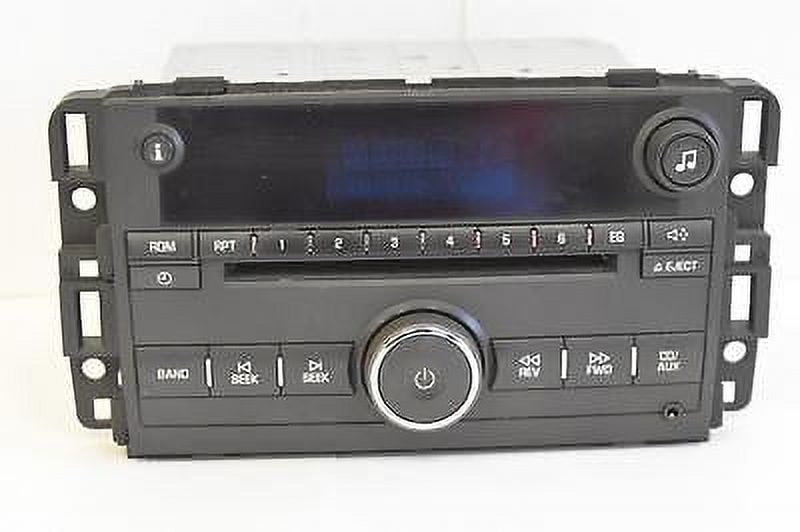 2009-2011 Chevrolet Impala Radio Stereo 6 Disc Changer Cd Player ...