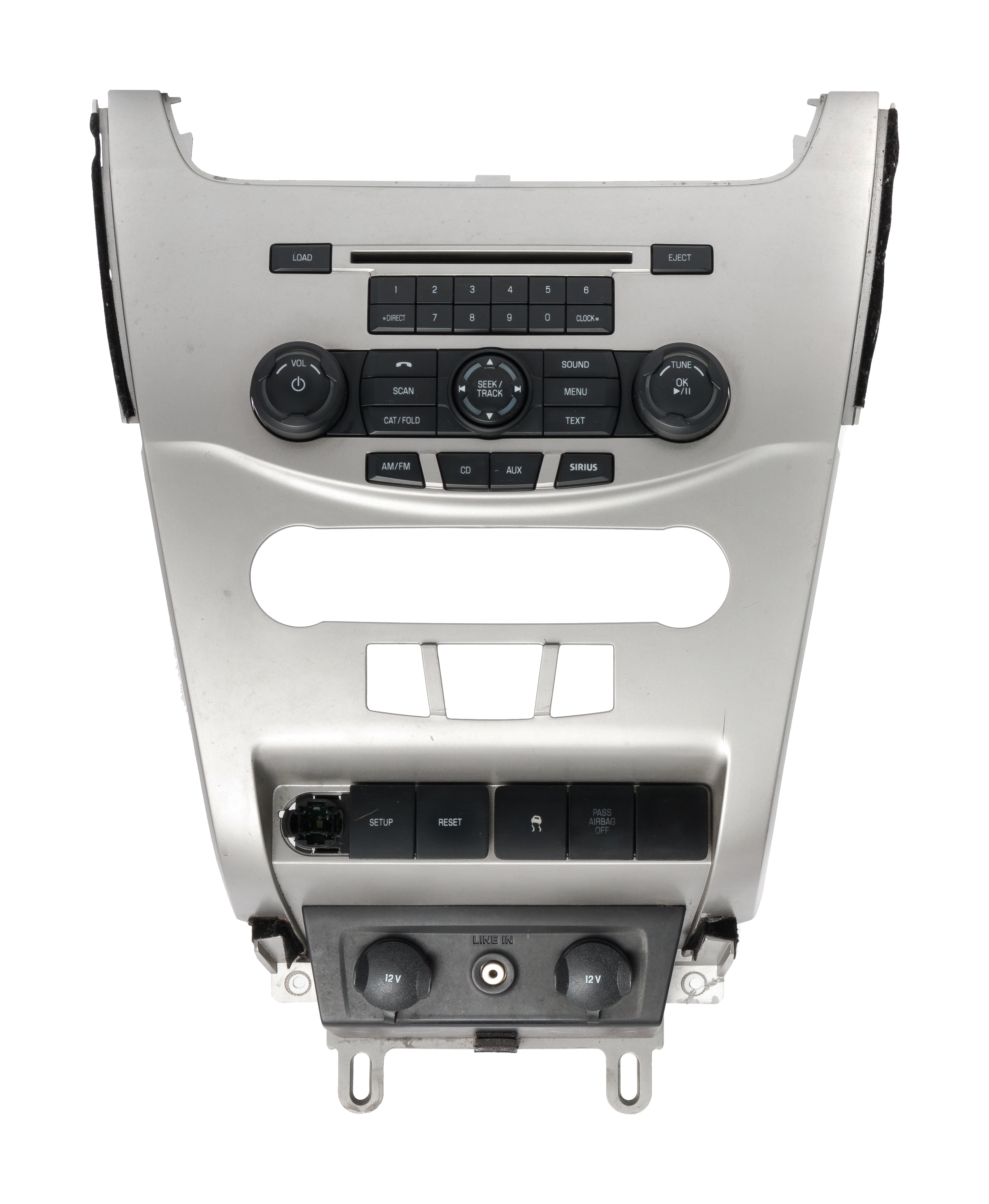 2009-2011 Ford Focus AM FM XM Radio Control Panel Aux Input Model 9S4T ...