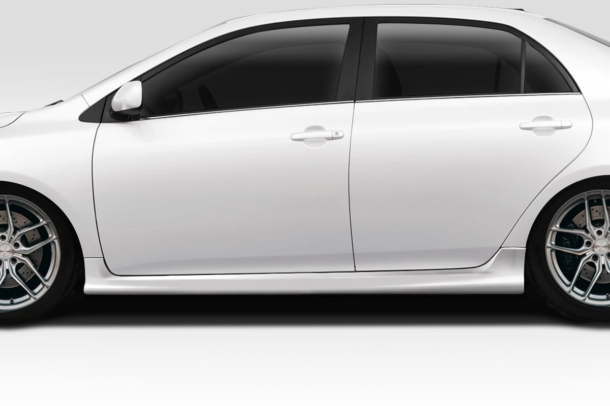 2009-2013 Toyota Corolla Duraflex CPR Side Skirts - 4 Piece - Walmart.com