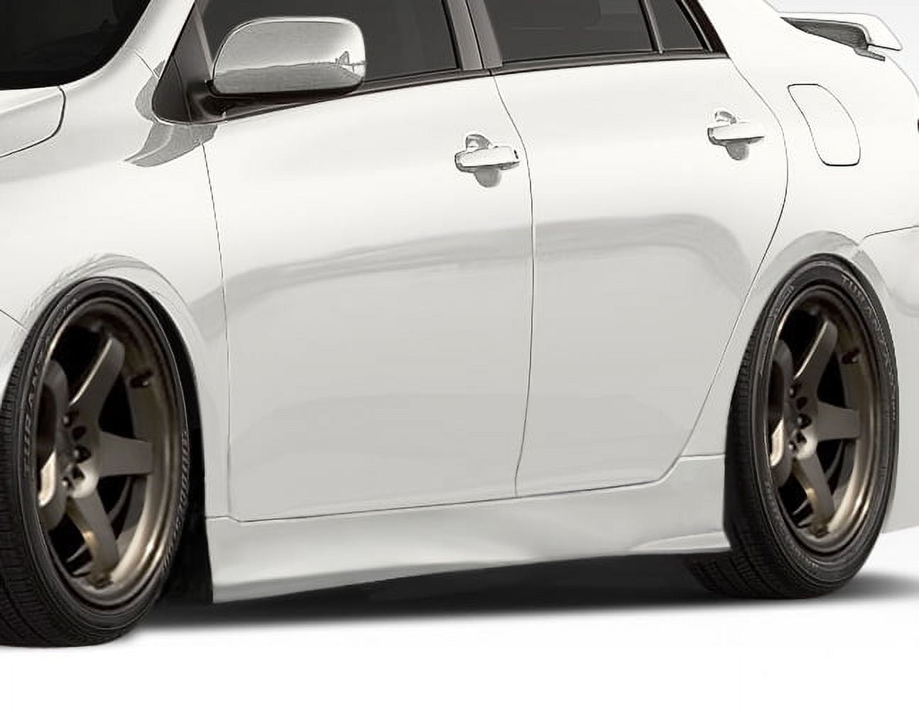 2009-2013 Toyota Corolla Duraflex GT Concept Side Skirts Rocker Panels ...