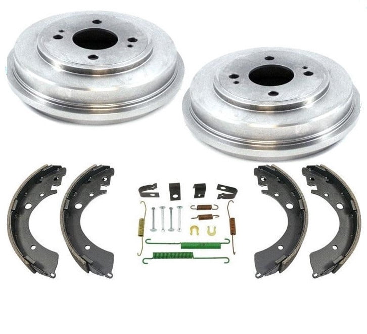 2009-2014 Rear Brake Drum & Shoe for Spring Kit 4pc - OE Style ...