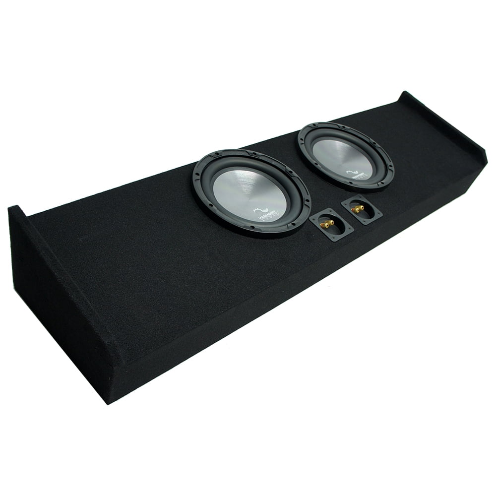 2009-2015 Ford F-150 Super Crew Truck Harmony A102 Dual 10" Sub Box ...