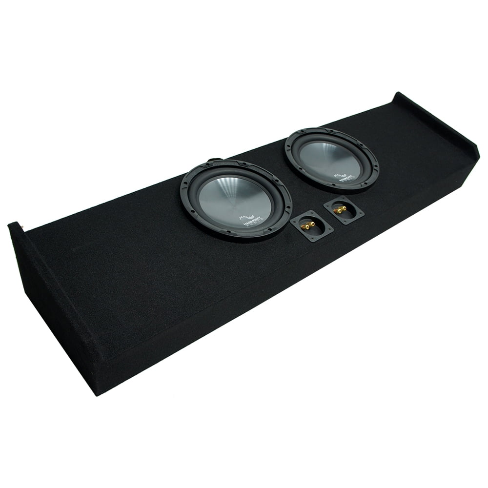 2009-2015 Ford F-150 Super Crew Truck Harmony R124 Dual 12" Sub Box ...