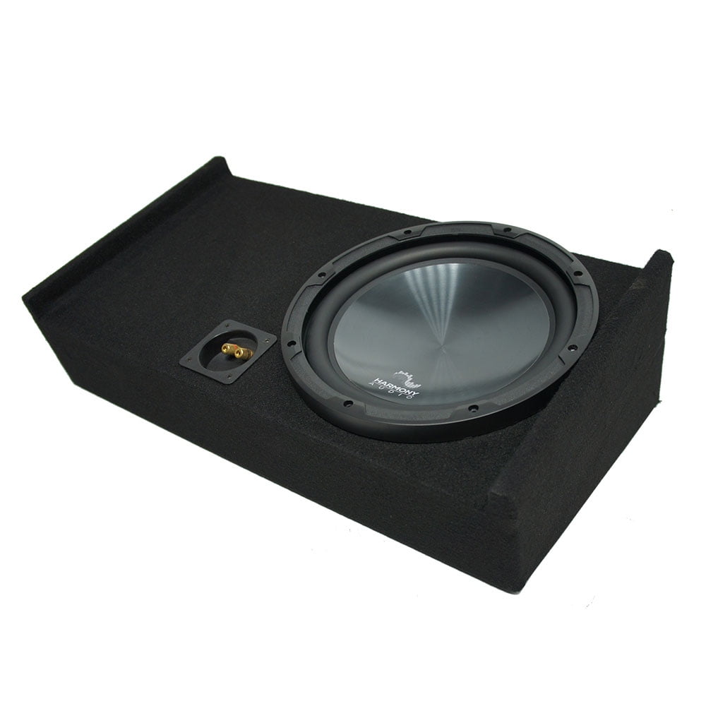 2009-2015 Ford F-150 Super Crew Truck Harmony R124 Single 12" Sub Box ...