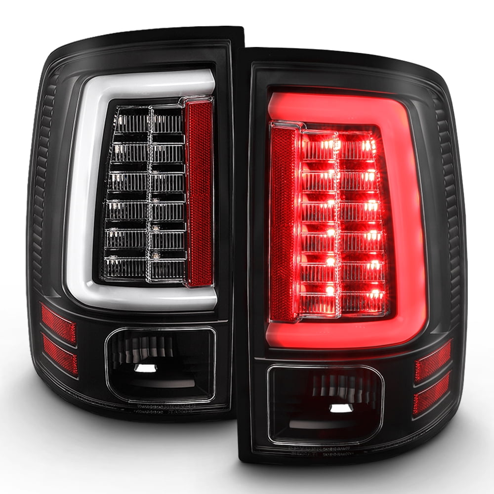 2009-2018 Dodge Ram 1500 2500 3500 [Black Edition] LED Tube Tail Lights ...