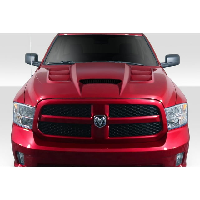 Duraflex Viper Look Hood 2009-2018 Dodge Ram 1500 Automotive Custom Hoods, Fiberglass - Walmart.com