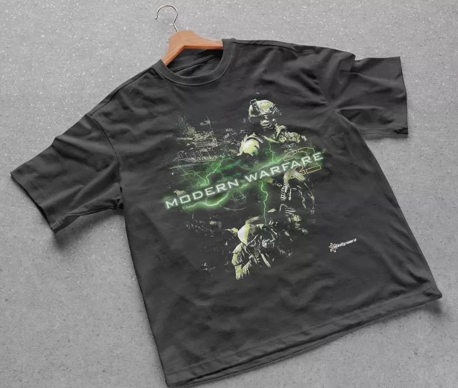 2009 Call of Duty Modern Warfare 2 IW Promo Vintage Y2K T-Shirt ...