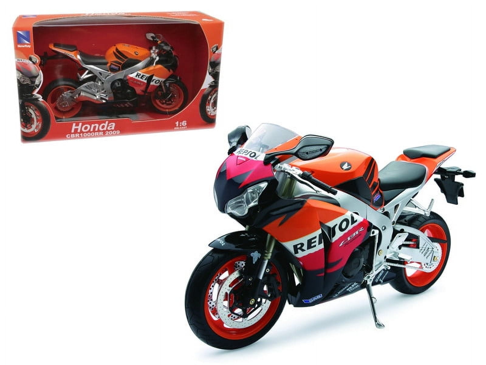 2009 Honda CBR1000RR "Repsol" 1/6 Diecast Motorcycle Model by New Ray ...