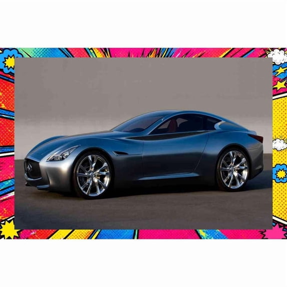 2009 Infiniti Essence Concept - Pop Art Edition | 24x36 Inch Glossy ...