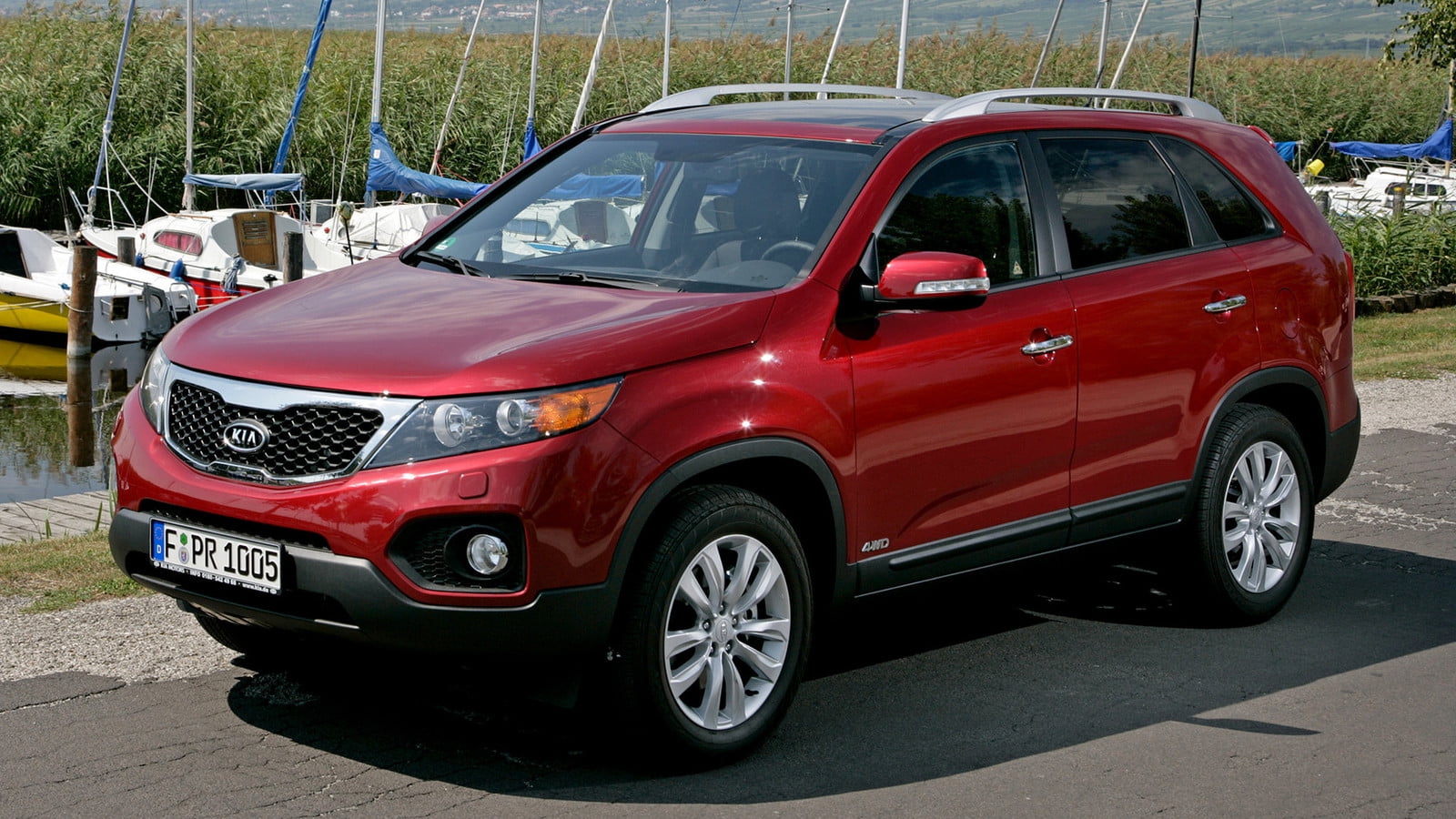 2009 Kia Sorento - 20x30 Inch Glossy Laminated Poster - Stunning Detail ...