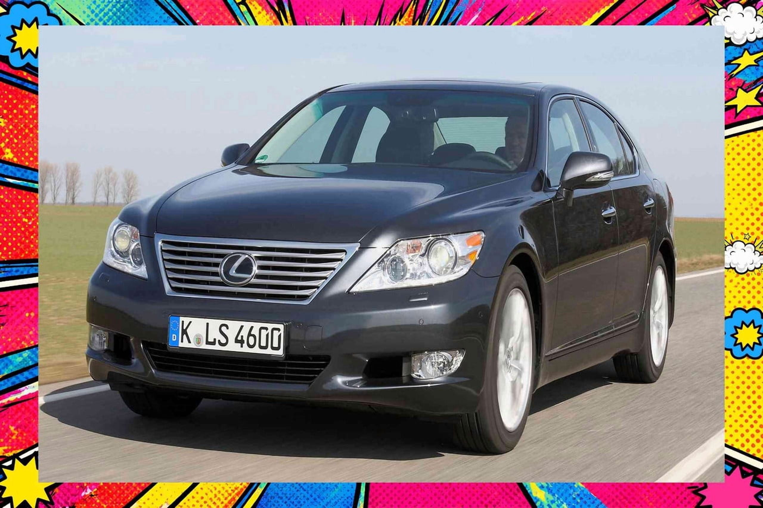 2009 Lexus LS - Pop Art Edition | 12x18 Inch Laminated Poster | Vibrant ...