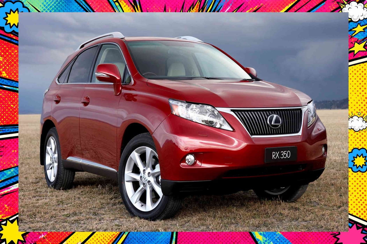 2009 Lexus RX AU - Pop Art Edition | 24x36 Inch Glossy Laminated Poster ...