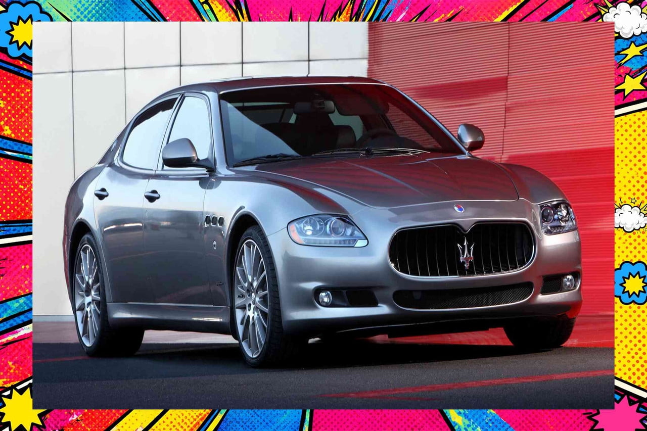 2009 Maserati Quattroporte Sport GT - Pop Art Edition | 24x36 Inch ...