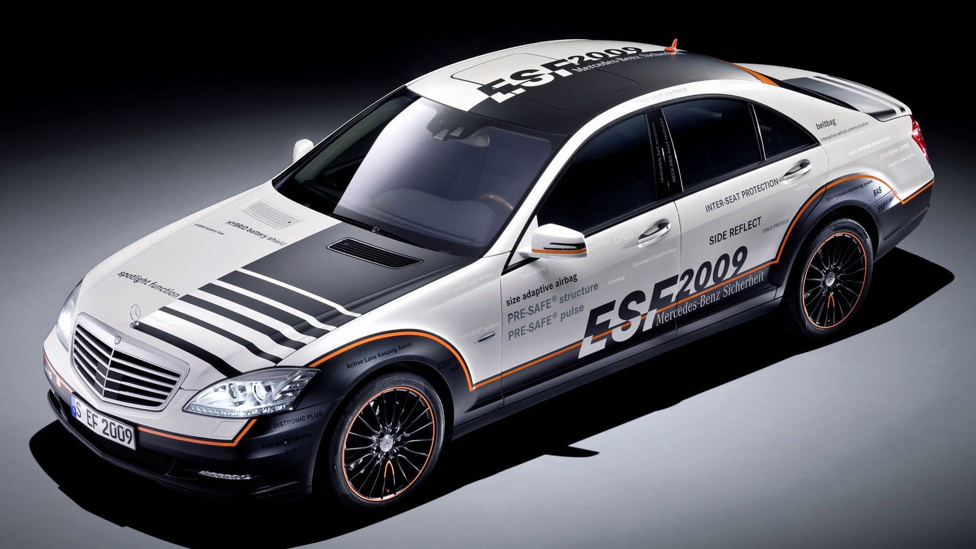 2009 Mercedes-Benz ESF Concept - 24x36 Inch Glossy Laminated Poster ...