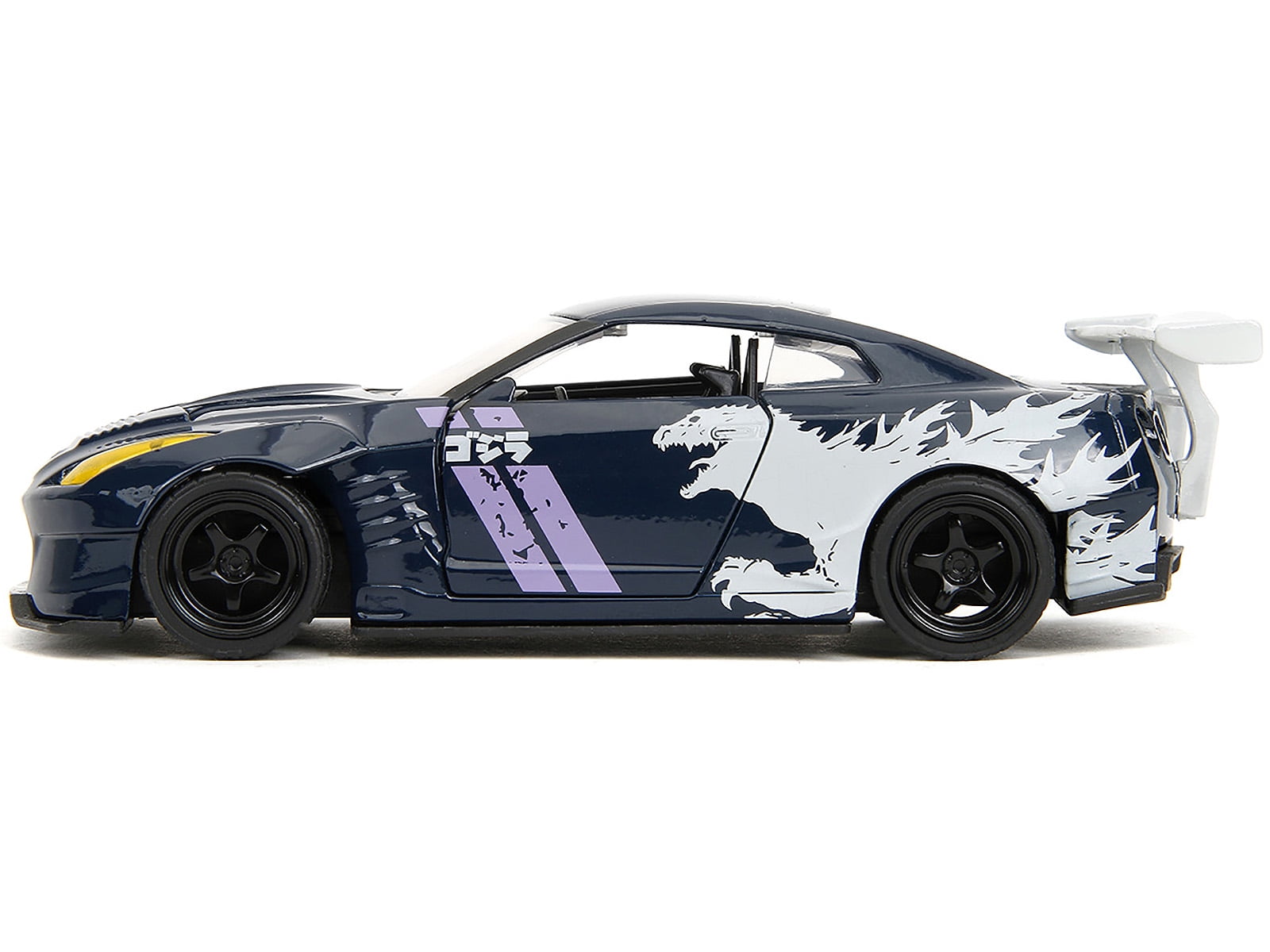 2009 Nissan GT-R (R35) Ben Sopra Dark Blue with Graphics "Godzilla ...