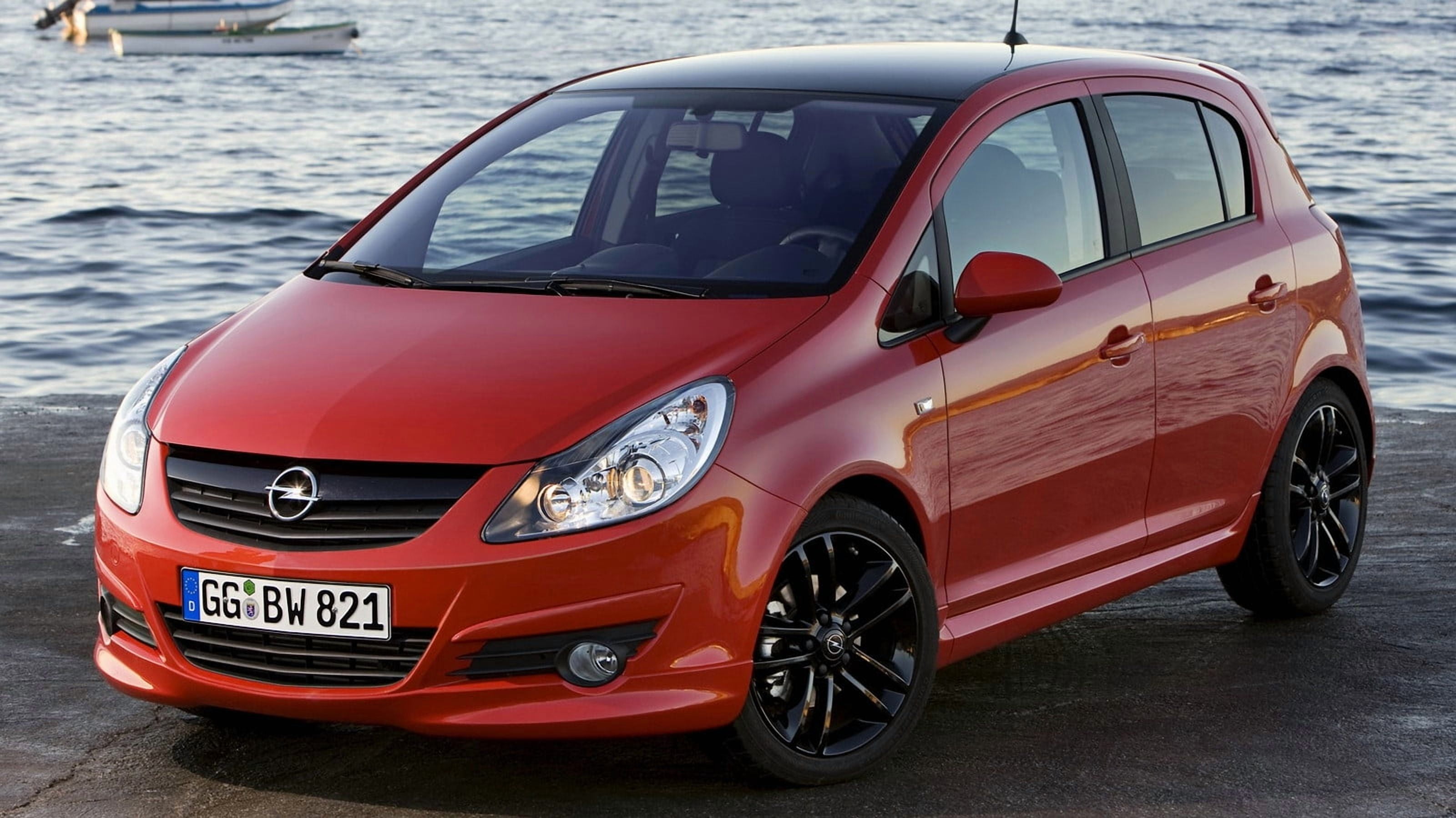 2009 Opel Corsa Color Edition 5 Door Car - 12x18 Inch Laminated Poster ...