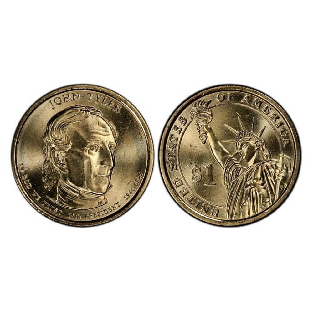 2009-P John Tyler Presidential Dollar - Walmart.com