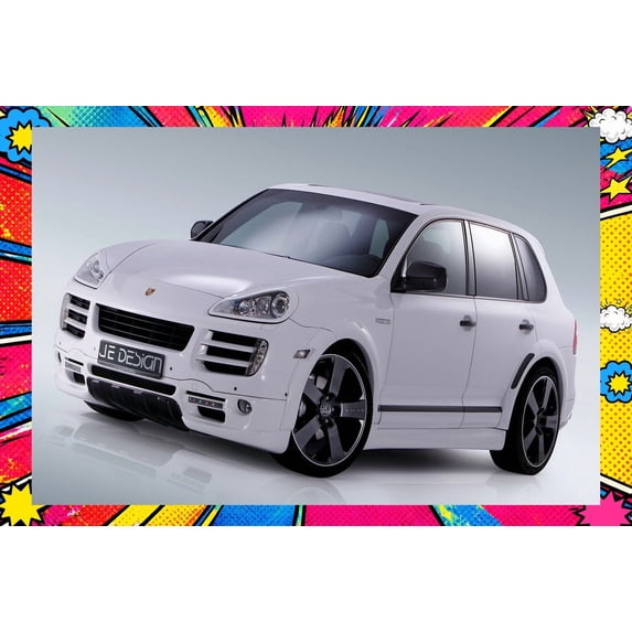 2009 Porsche Cayenne Progressor by JE Design Car Poster - Pop Art ...