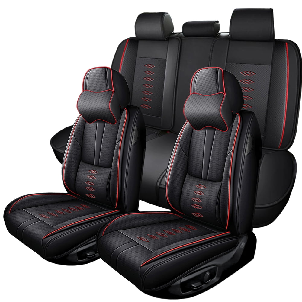 2009 for TOYOTA TACOMA Seat Cover, Leather Full Set of 5 Seats With a ...