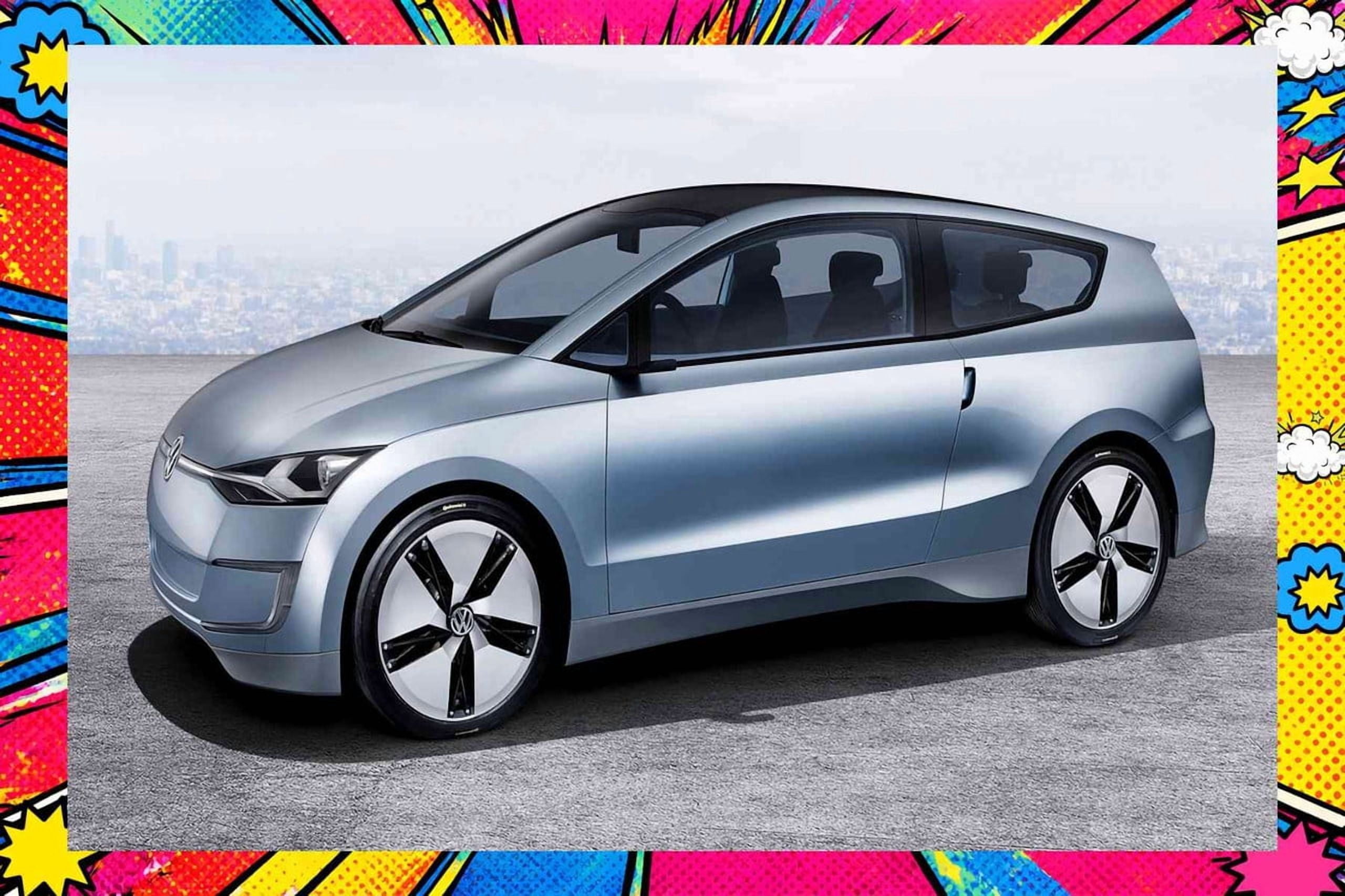 2009 Volkswagen Up Lite Concept - Pop Art Edition | 24x36 Inch Glossy ...