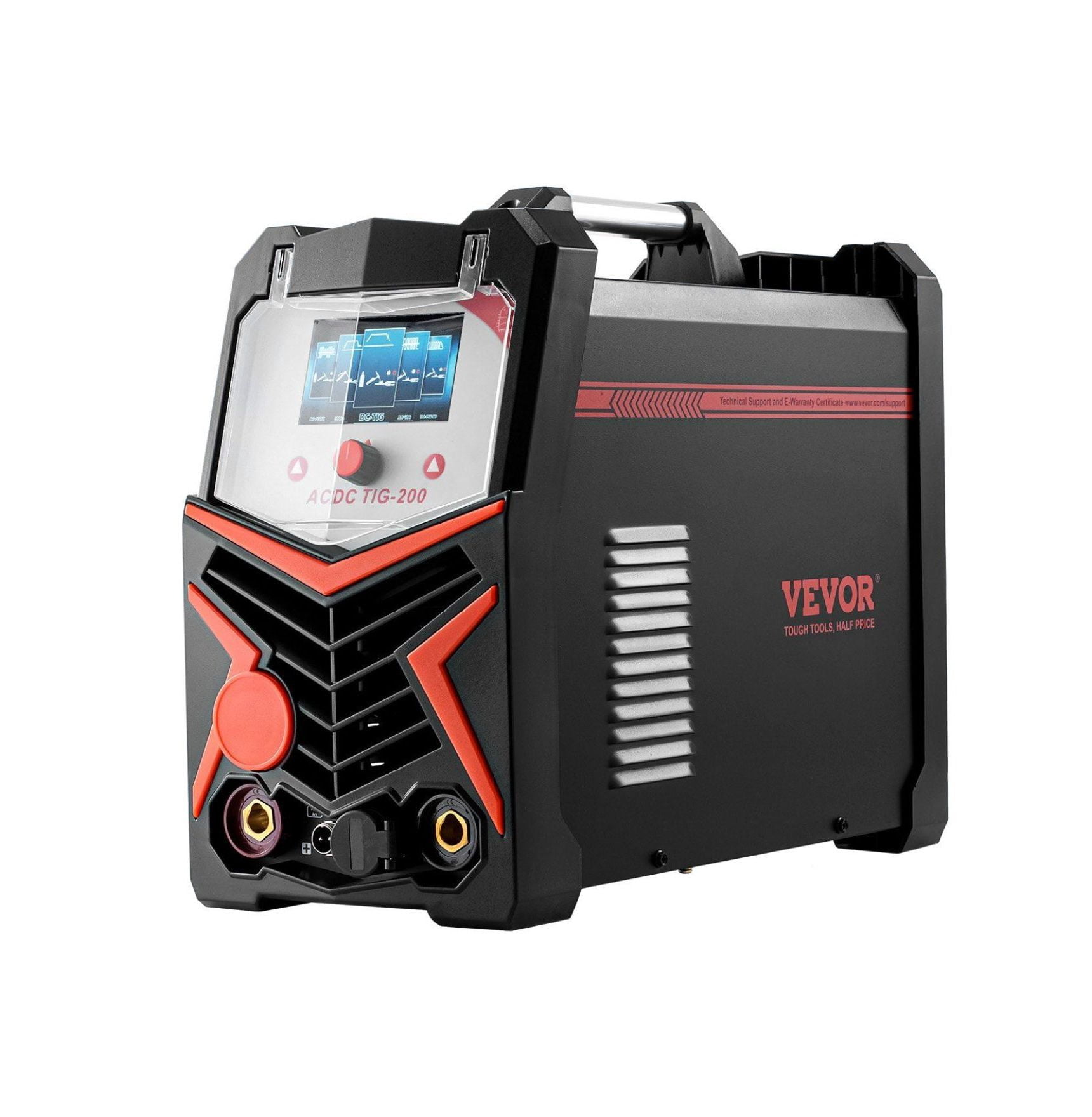 200A 6-in-1 TIG Welder - Aluminum IGBT Electric Welding Machine, Dual ...