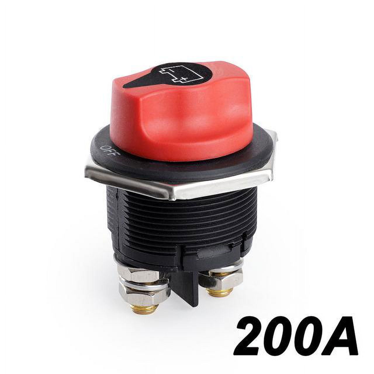 200A Car Battery Race Rally Switch 12V Battery Disconnector Isolator ...