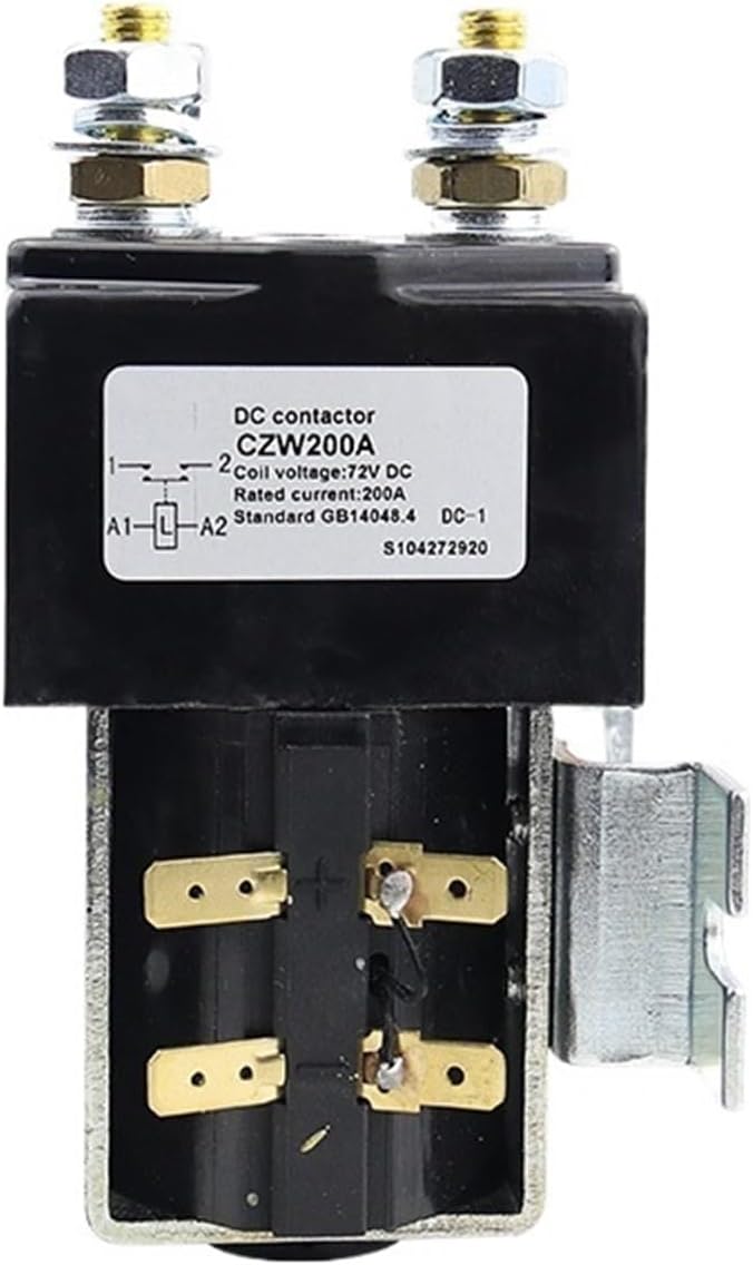 200A Contactor 12VDC 24V 36V 48V 60V 72V Use for Electric Vehicles and ...