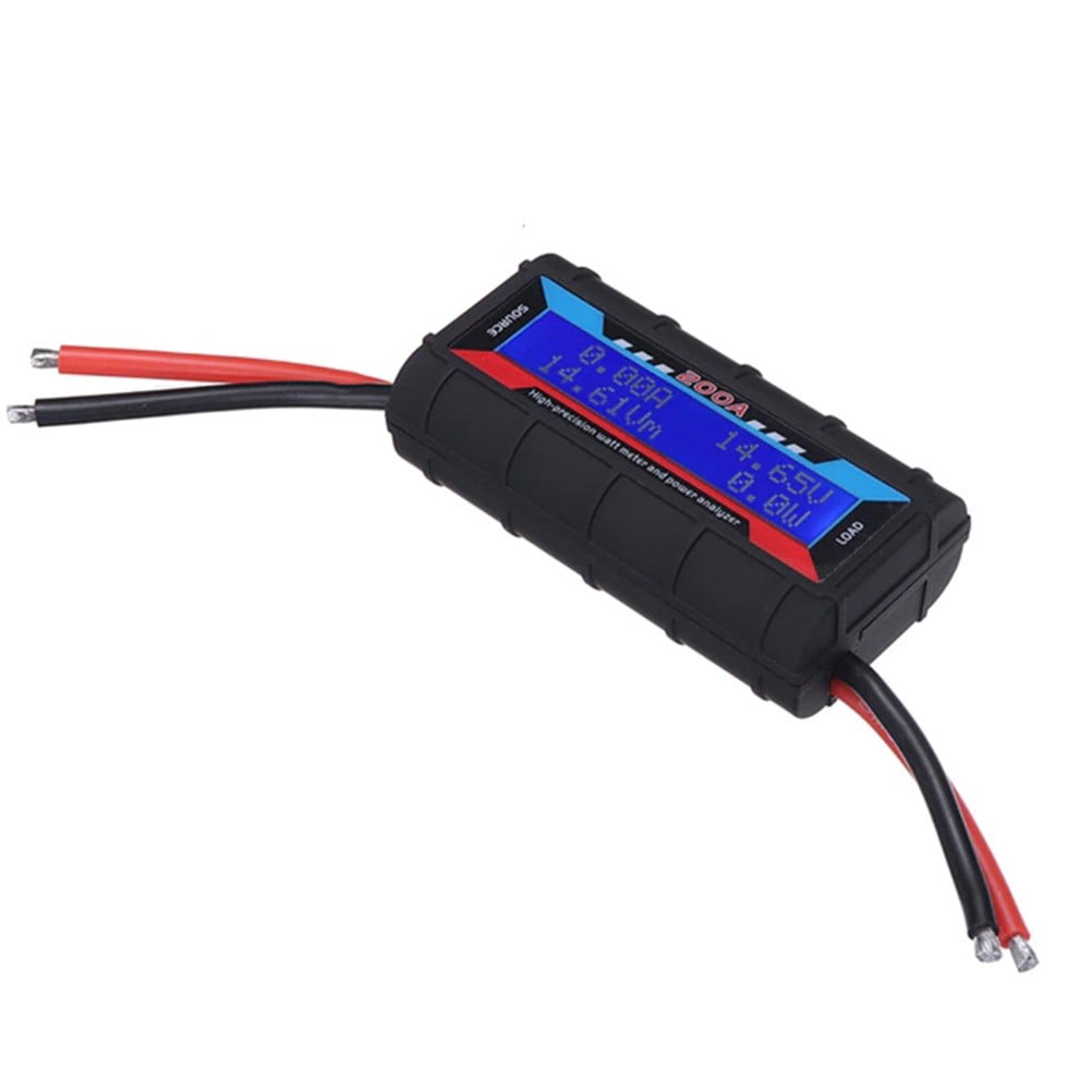 200A Dc Digital Monitor Lcd Volt Amp Meter Analyzer For Rc Battery ...