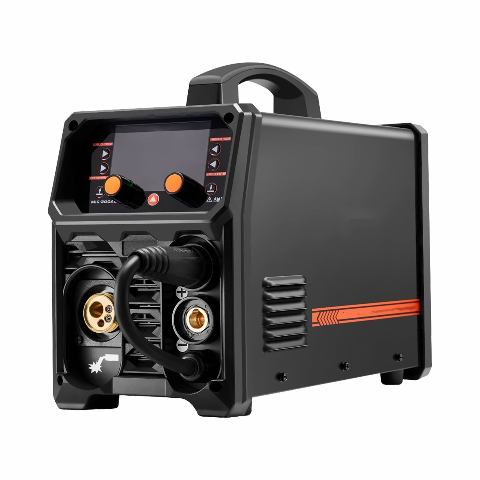 200A MIG Welder 5-in-1 Synergic Welding Machine - MIG Pulse, MMA, TIG ...