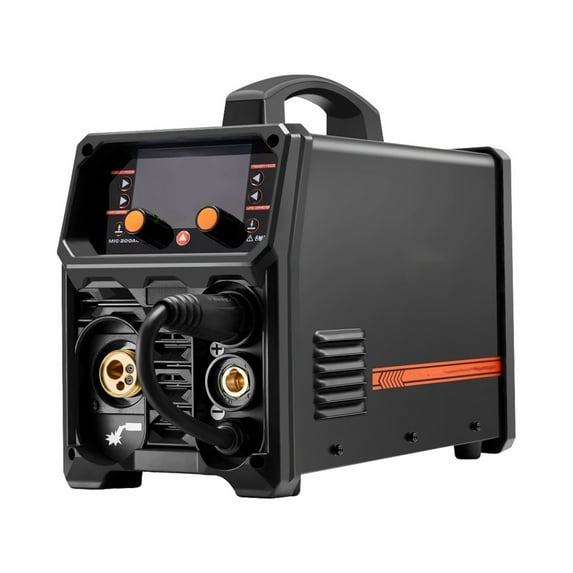 200A MIG Welder 5-in-1 Synergic Welding Machine - MIG Pulse, MMA, TIG ...