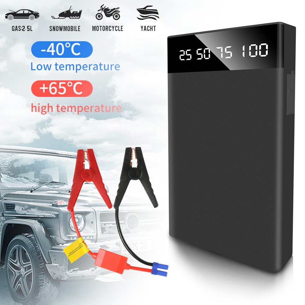 200A Peak 20000 mAh Car Starter Up to 4.0L Diesel Engine, 12V Portable ...
