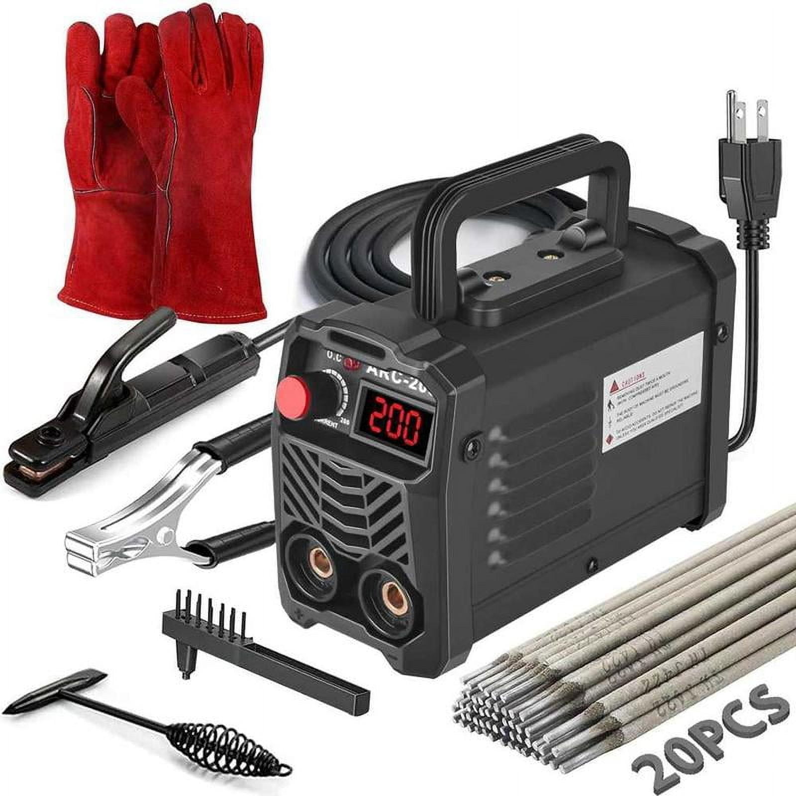 200Amp 20PCS Rods Stick Welder, Super MINI Portable Welding Machine ...