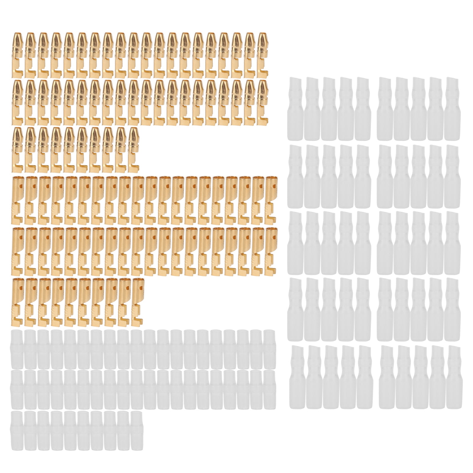 200CS 4.0MM Gold Plated Terminal Connectors For Automotive Wiring, High ...