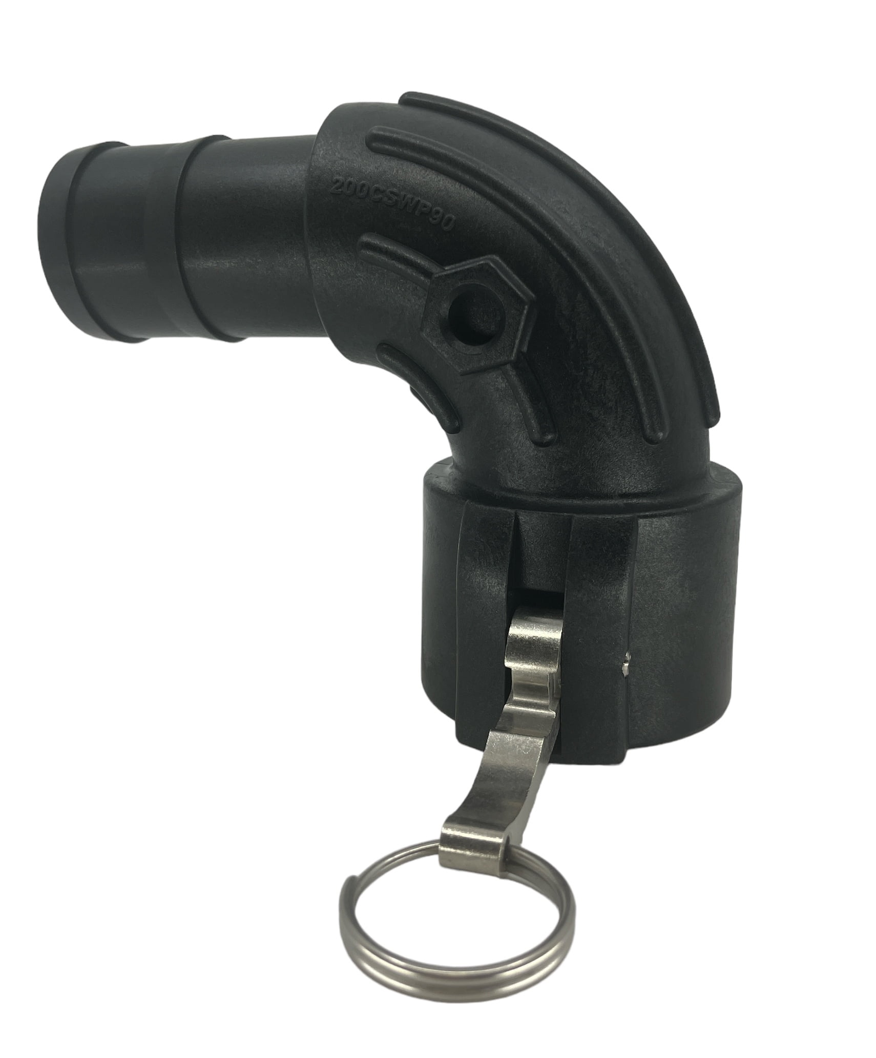TerreMax Poly Camlock 2 inch Female Coupler x 2 inch Hose Barb Sweep ...