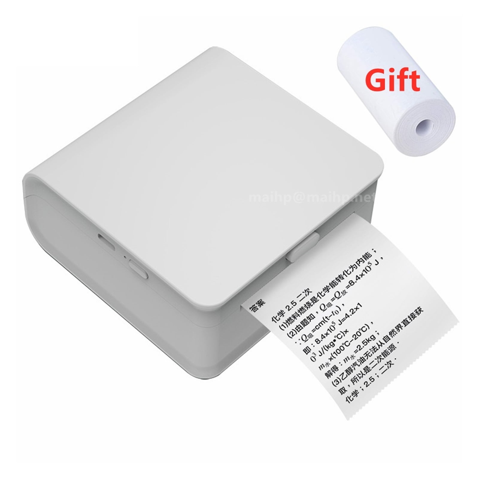 200DPI 57/40/30/20/12mm No Ink USB Portable Note Plan Maker Handheld BT ...