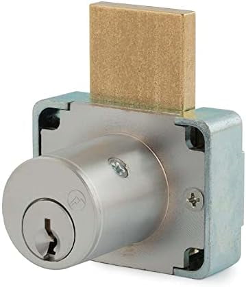 200DW Deadbolt for Drawers | Chrome Key Vertical Lock, Rekeyable, Grade ...
